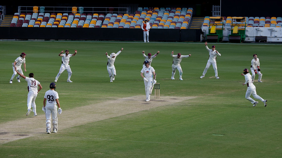 Recent Match Report - Queensland vs New South Wales, Sheffield Shield ...