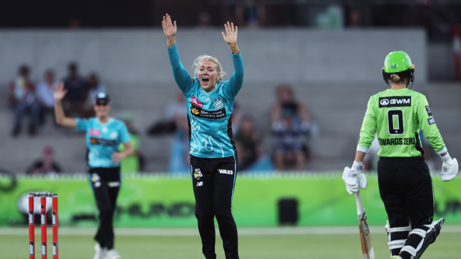 Sydney Thunder Women beat Brisbane Heat Women by 23 runs - Sydney ...