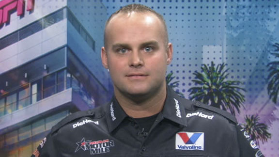 Count Matt Hagan among those drivers fuming over the NHRA's new oil ...