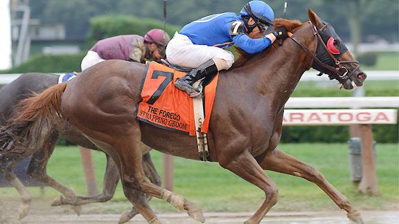 Strapping Groom sloshes to Forego surprise