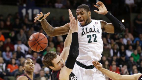 Michigan St. holds off Harvard to reach 12th Sweet 16 in last 17 years ...