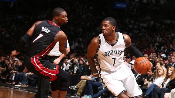 Nets hit 15 3-pointers to knock off Heat in Game 3 - ABC7 San Francisco