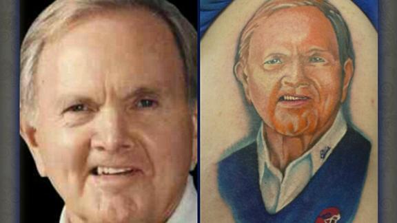 Bills fan gets Ralph Wilson Jr. tattoo - ABC13 Houston