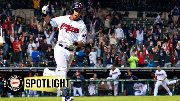 Michael Brantley's homer in the 10th lifts Indians over Tigers - ABC7 ...