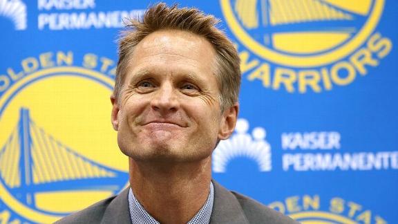 Warriors introduce Steve Kerr - ABC7 Los Angeles