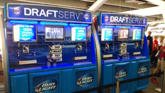 Self-serve beer stations make debut - ABC7 Los Angeles
