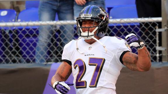 Ravens' Ray Rice cheered by fans - ABC7 Los Angeles