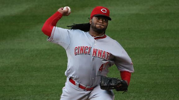 Johnny Cueto pitches 8 strong to become MLB's first 15-game winner ...