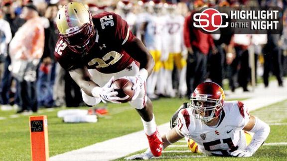 QB Tyler Murphy, Boston College run over No. 9 USC - ABC7 San Francisco