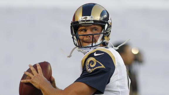 Rams bench Austin Davis - ABC7 New York