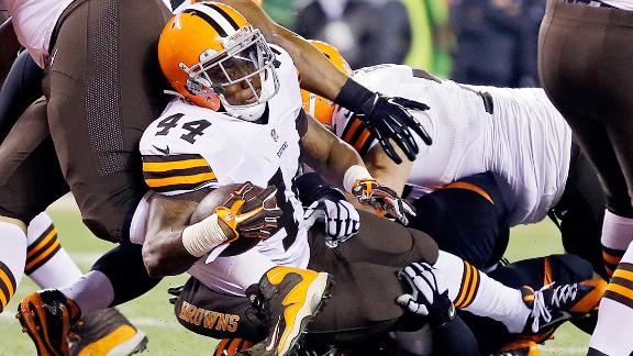 Browns waive RB Ben Tate - 6abc Philadelphia