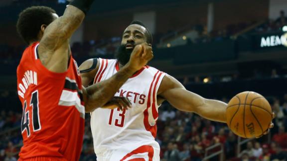 James Harden goes for 44 as Rockets run past Trail Blazers - 6abc ...
