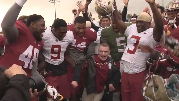 FSU fan walks with, inspires Noles - ABC7 San Francisco