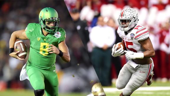 Oregon-Ohio St. on record pace - ABC7 Los Angeles