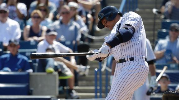 A-Rod gets hit, walk in debut - ABC7 San Francisco