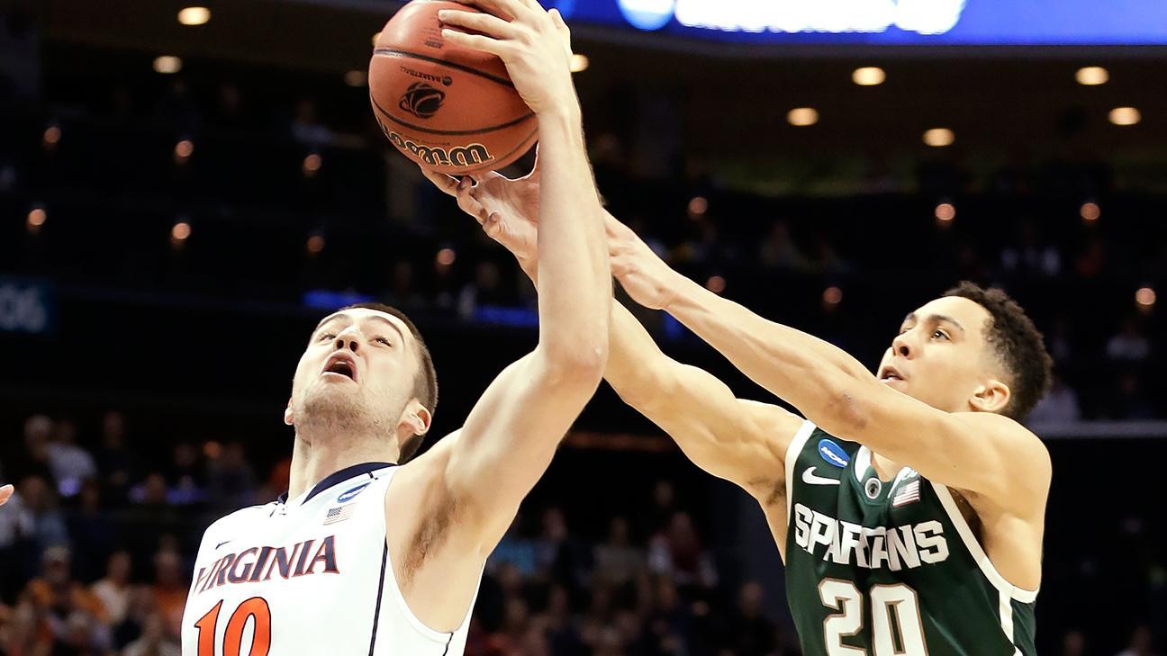 Travis Trice leads Michigan State over Virginia for second straight ...