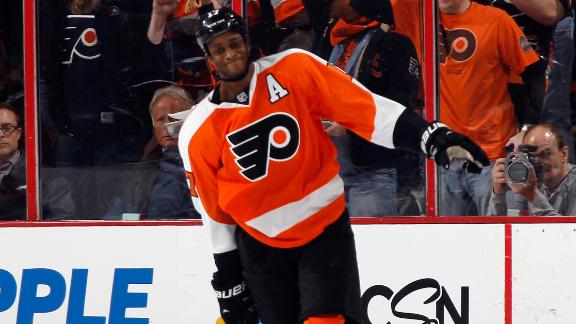 Flyers roll past Blackhawks in Kimmo Timonen's return - 6abc Philadelphia