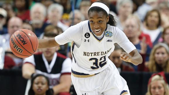 Madison Cable's lone hoop sends Notre Dame into national title game ...