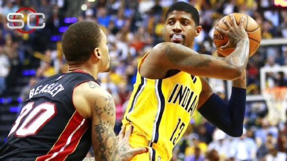 Paul George returns with 13 points as Pacers move into tie for 9th ...