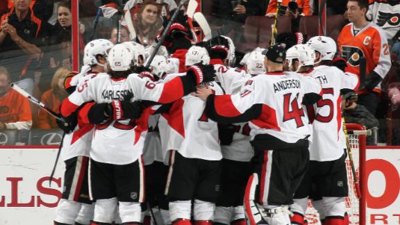 Senators cap sizzling second-half rally by clinching playoff berth ...
