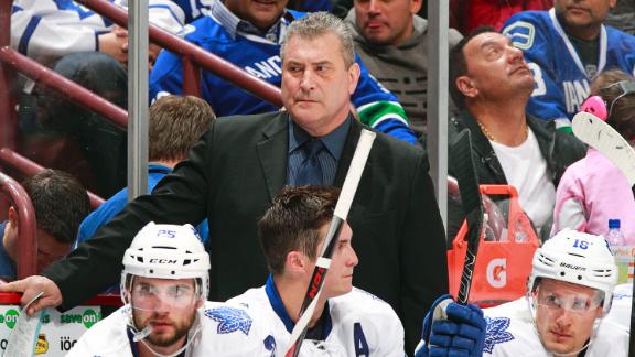 Maple Leafs fire GM David Nonis, interim coach Peter Horachek - ABC7 ...