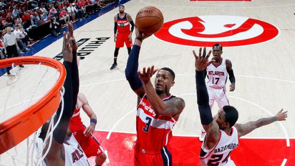 Bradley Beal, Wizards hold off Hawks to open Eastern Conference semis ...