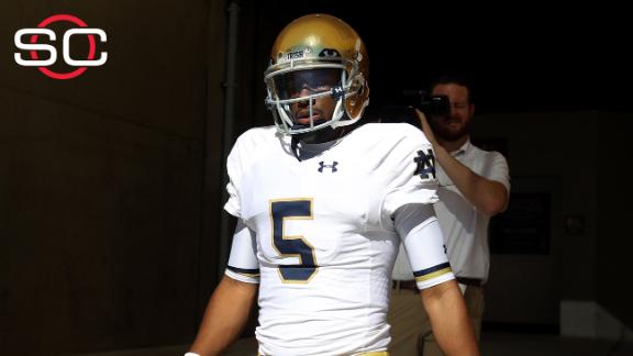 Everett Golson leaving Notre Dame - ABC7 New York