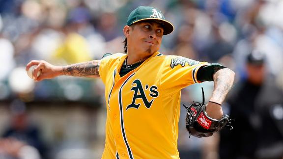Chavez shuts down Yankees to lead Athletics to 3-0 win - ABC30 Fresno
