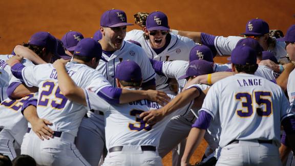TCU eliminates LSU with reliever Trey Teakell locked in - ABC11 Raleigh ...