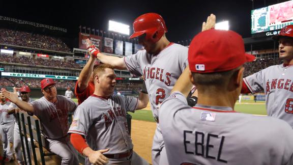 Santiago goes 7 innings in Angels' 13-0 win at Texas - ABC30 Fresno