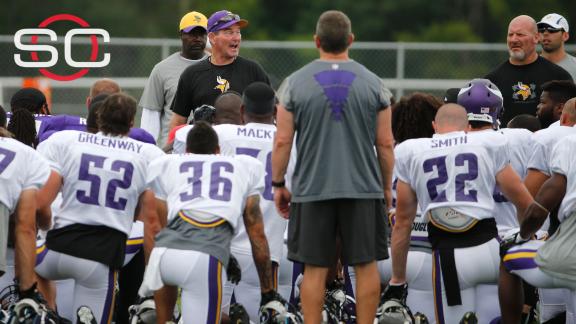 Fuming Mike Zimmer ends practice early, makes players run lap, rips ...