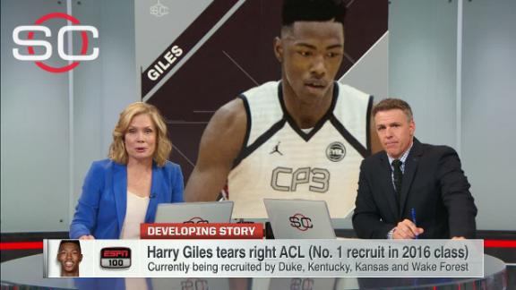 Harry Giles tears right ACL, will miss rest of Oak Hill season - ABC13 ...