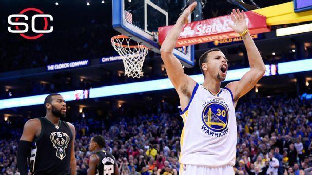 Steph Curry-led Warriors turn tables on Bucks with late comeback ...
