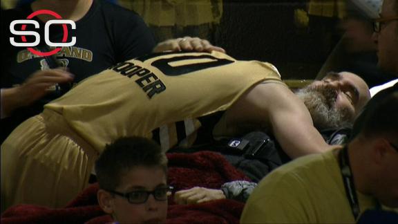 Oakland's Max Hooper returns to court two days after father's death ...