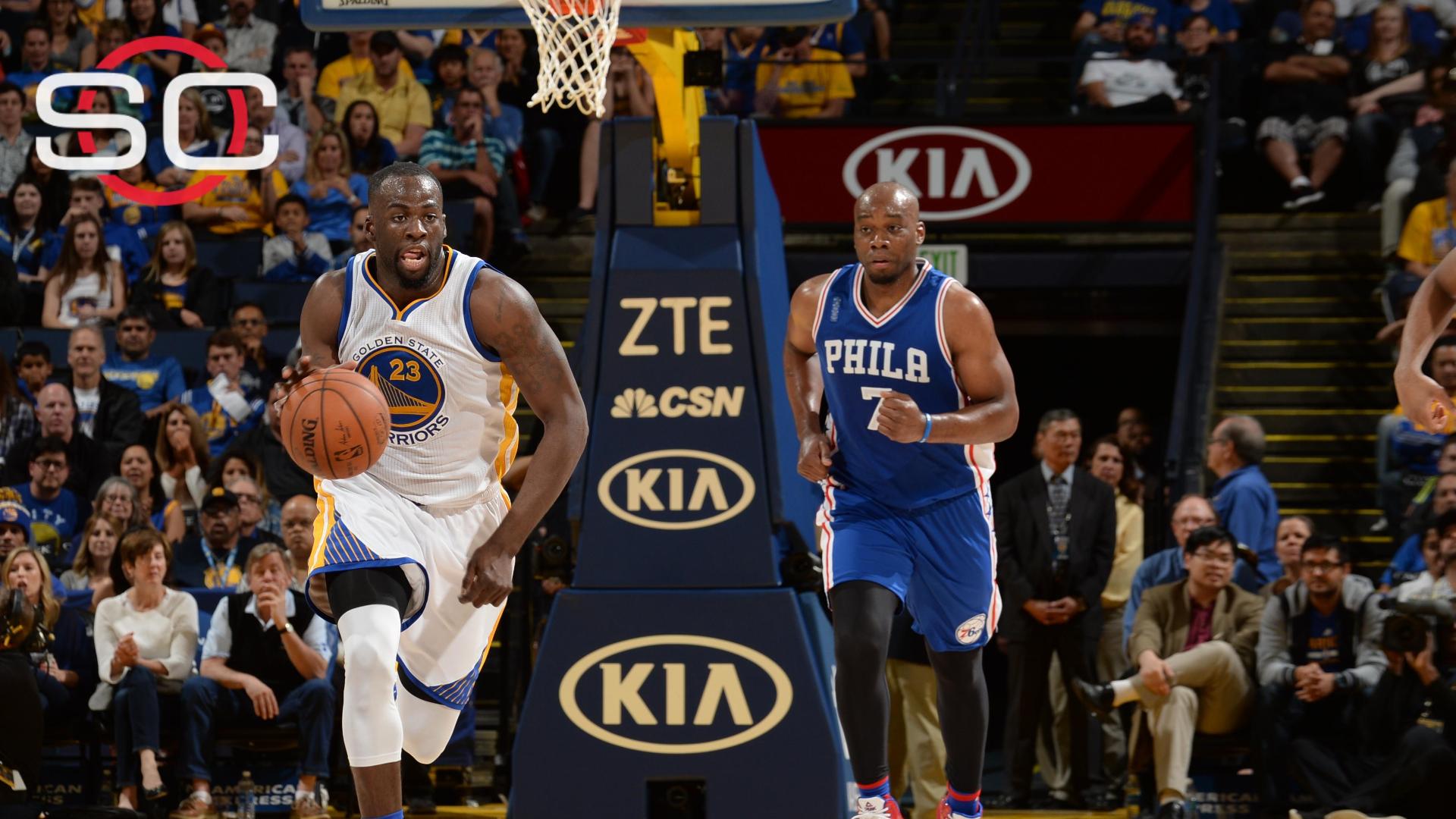 Warriors maintain 73-win pace behind Klay Thompson, Draymond Green ...