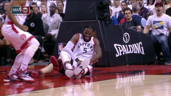 MRI shows Luol Deng has bruised wrist, questionable for Game 6 - ABC13 ...