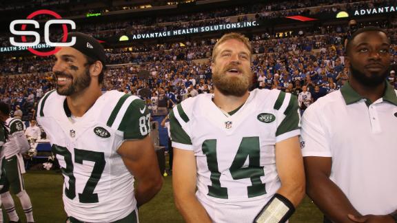 Eric Decker backs Ryan Fitzpatrick, 'surprised' Jets drafted QB - ABC11 ...