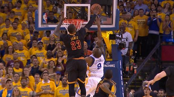 LeBron James: The chase down block artist - ESPN Video - ESPN