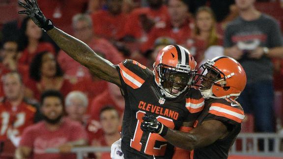 Browns' Josh Gordon comes down with 43-yard TD catch against Bucs ...