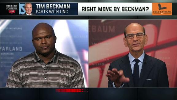 Tim Beckman parts with UNC, saying presence was 'distraction' - 6abc ...