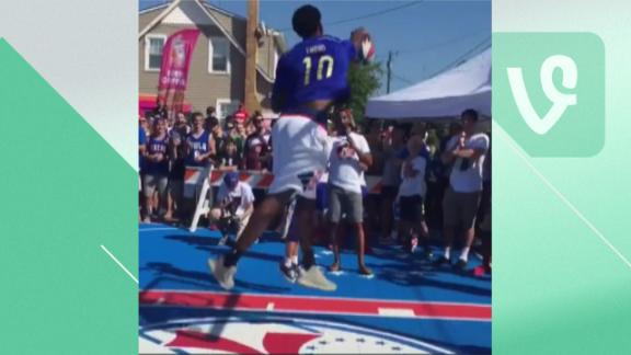 Joel Embiid Block