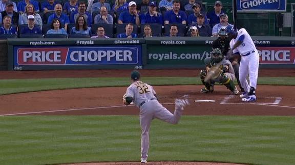 Vargas dazzles as Royals win 3-1 to snap 8-game skid vs A's - ABC7 San ...