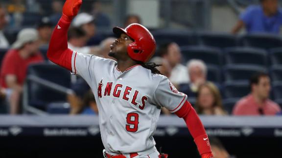 Maybin lifts Angels to 8-3 win as Yankees lose 7th in row - ABC7 Los ...