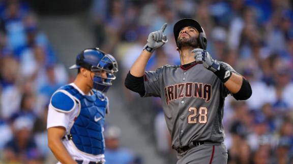 J.D. Martinez ties MLB record with 4 HRs in D-backs' rout of Dodgers ...
