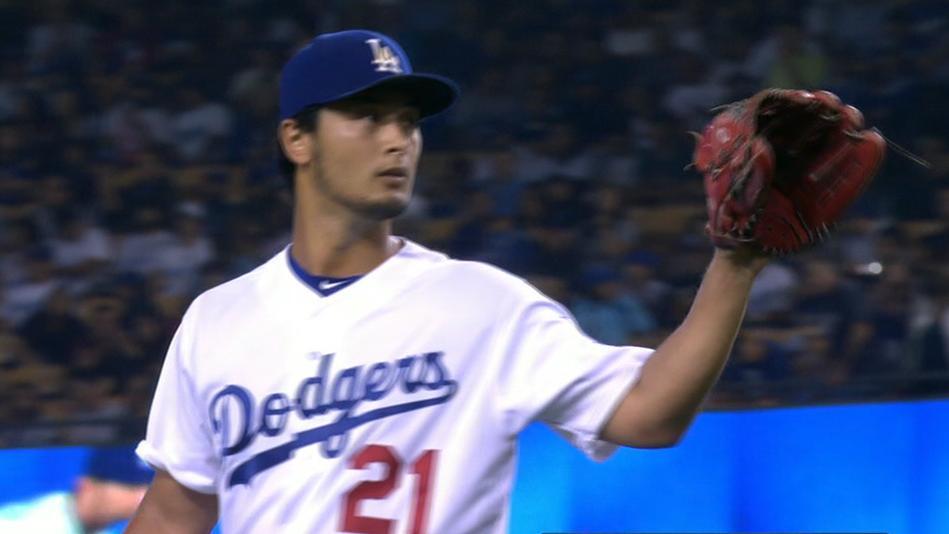 Dodgers' Yu Darvish fastest starter to 1,000 K's in MLB history - ABC7 ...