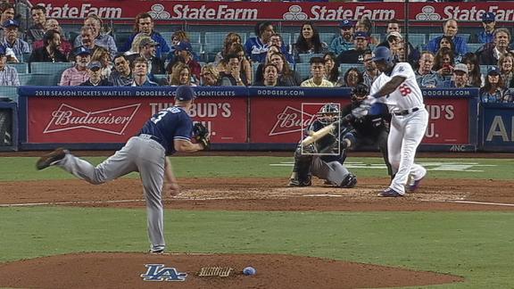 Rich Hill leads Dodgers to 10-0 win over Padres - ABC30 Fresno