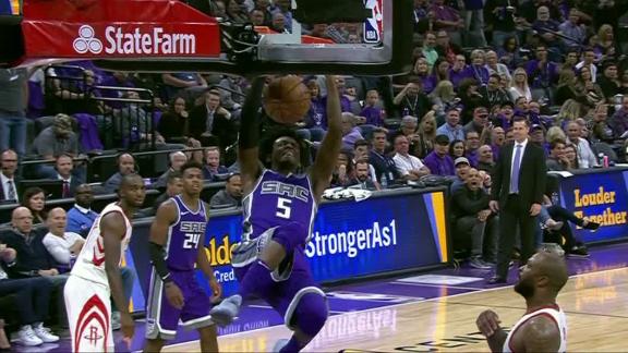 Harden, Houston spoil another opener, win 105-100 at Kings - ABC13 Houston