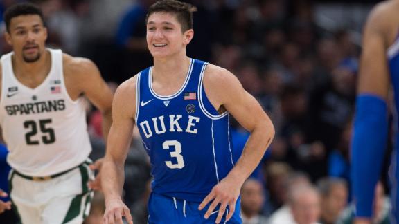 Allen leads No. 1 Duke past No. 2 Michigan State 88-81 - ABC11 Raleigh ...