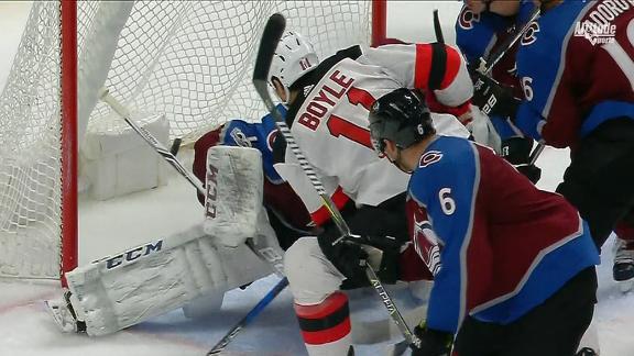Boyle scores in 3rd, Devils beat Avalanche 2-1 - ABC7 New York
