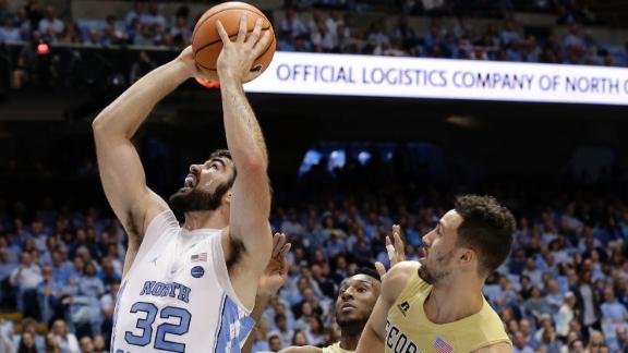 Maye, Pinson help No. 15 UNC beat Georgia Tech 80-66 - ABC11 Raleigh-Durham